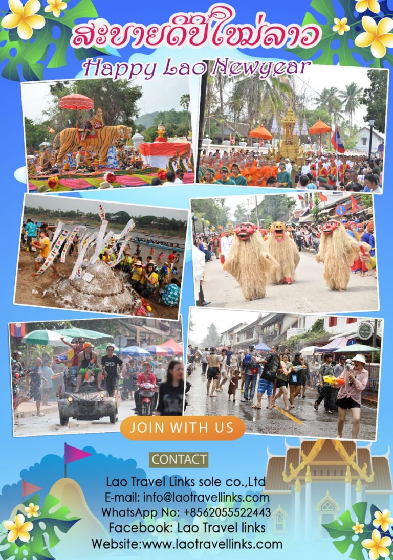Celebrate Laos New Year in Luang Prabang: Joyous Festivities